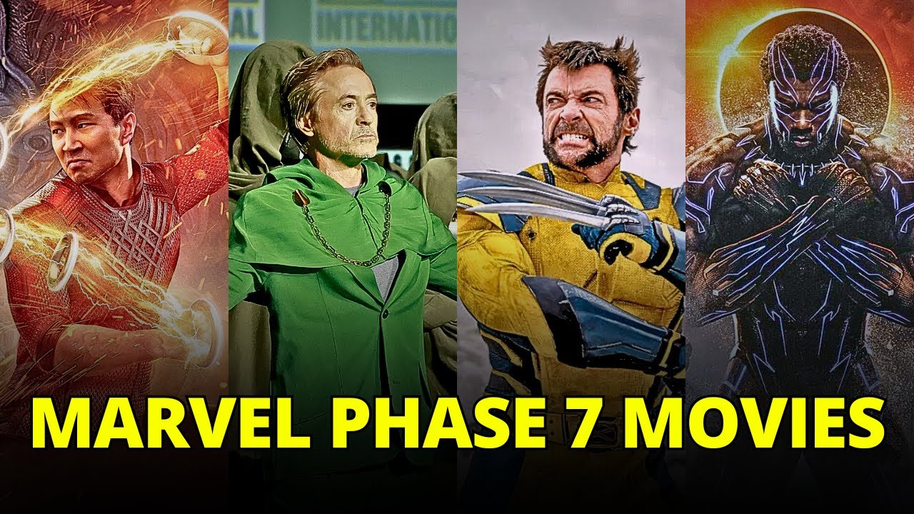 Marvel Phase 7 Movies After Secret Wars | Upcoming Movies Lineup - YouTube
