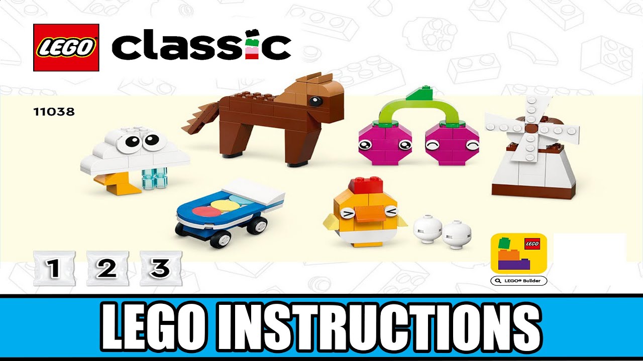 LEGO Instructions - Classic - Creative Box - 11038 - Vibrant Creative ...