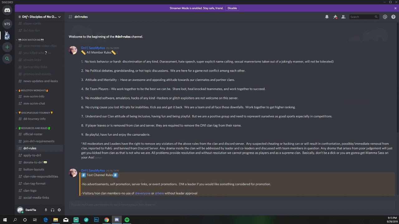 Dn1 Discord navigation - YouTube