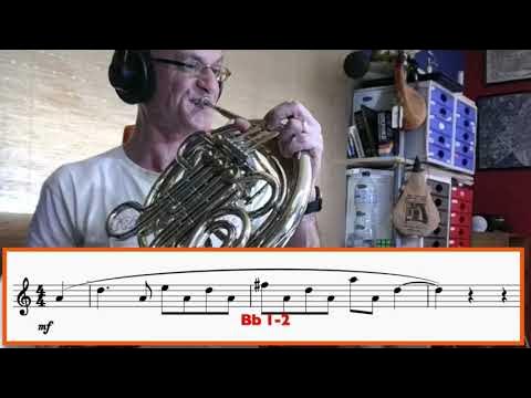 French Horn Technique 21. INTERVALS 2 - YouTube