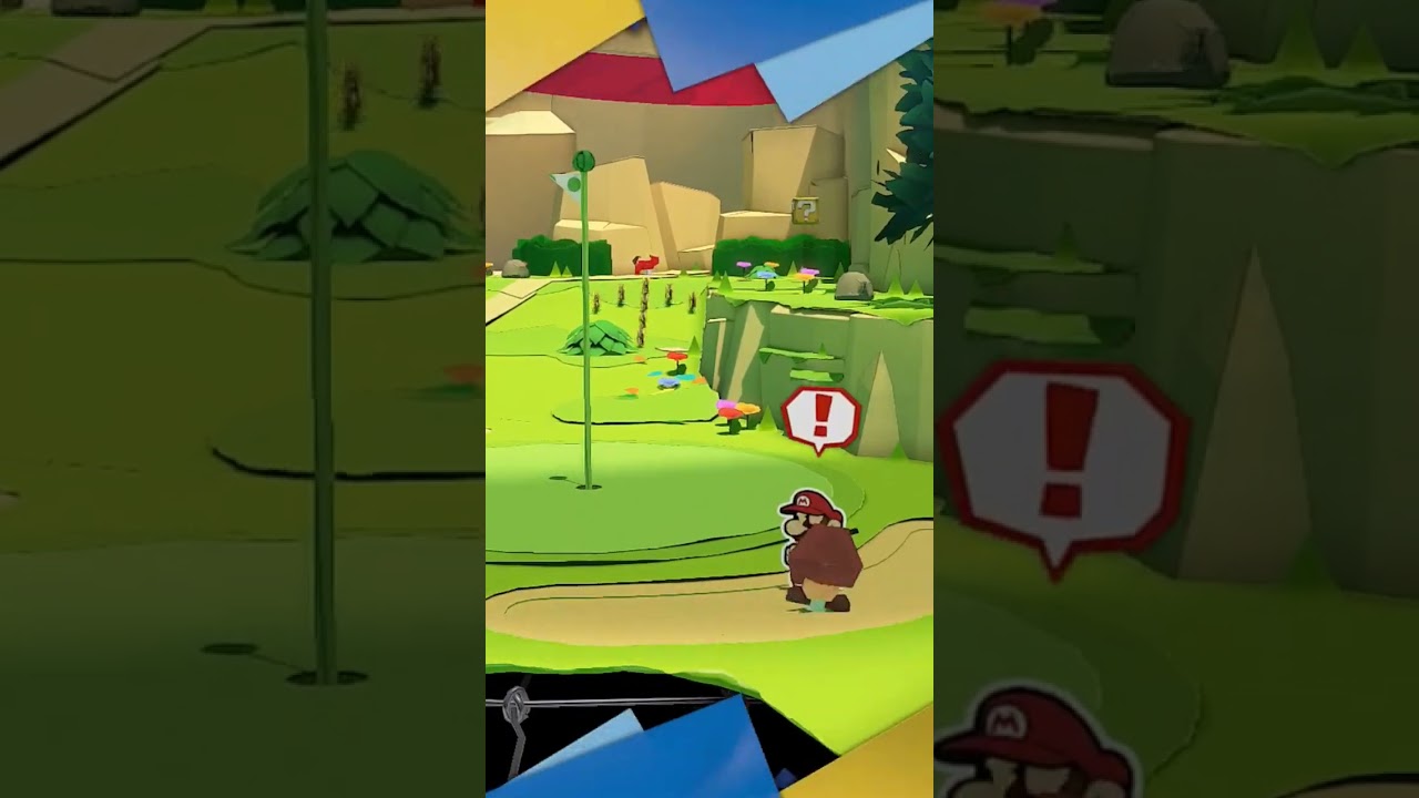Goomba jumpscare? Check out today's episode of Paper Mario: The Origami ...