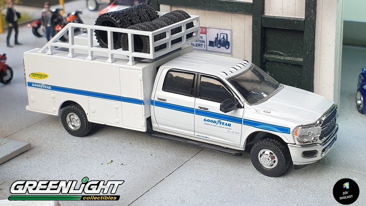 2021 RAM 3500 Dually Goodyear Tire Service Truck by Greenlight ...