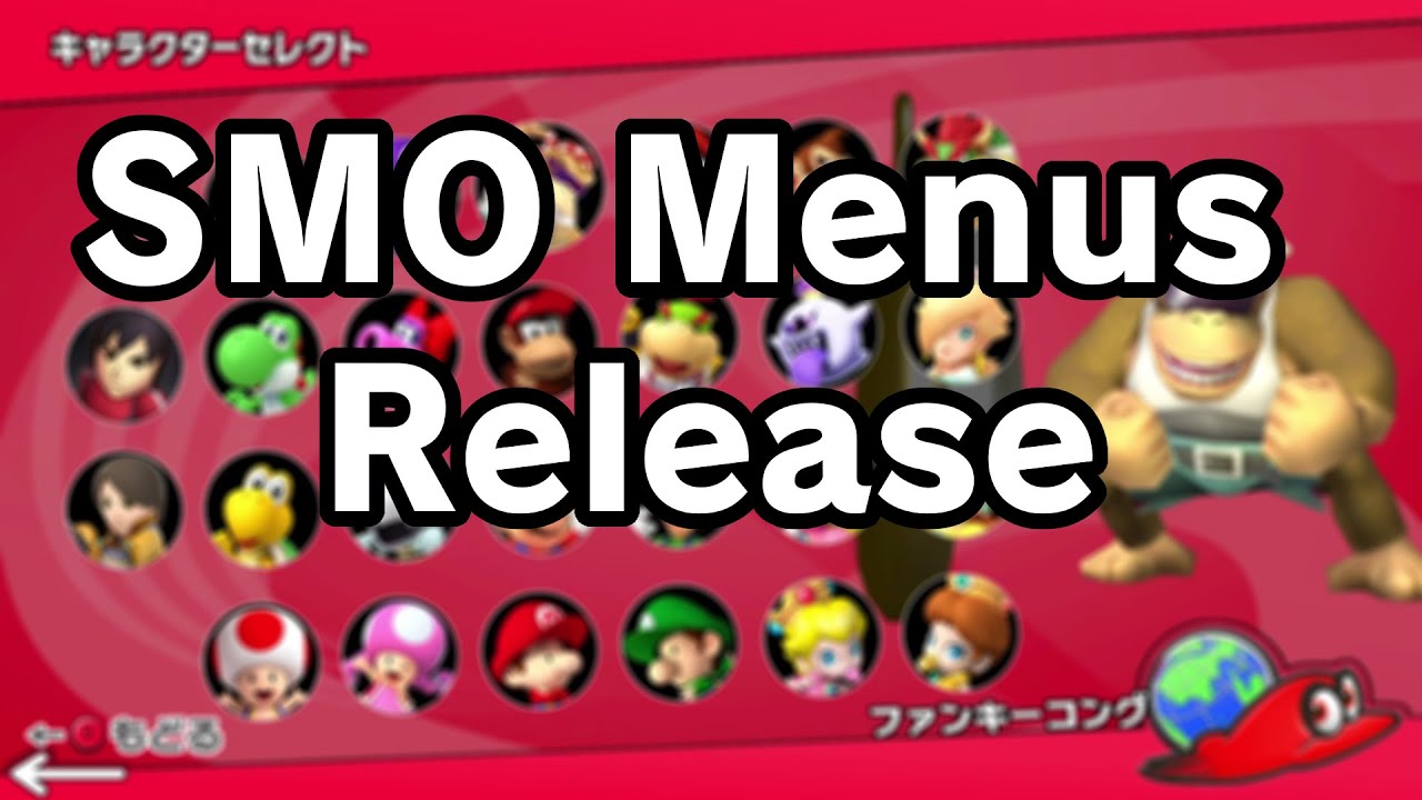 Mario Kart Wii - Super Mario Odyssey Menus Triple Collab Release ...