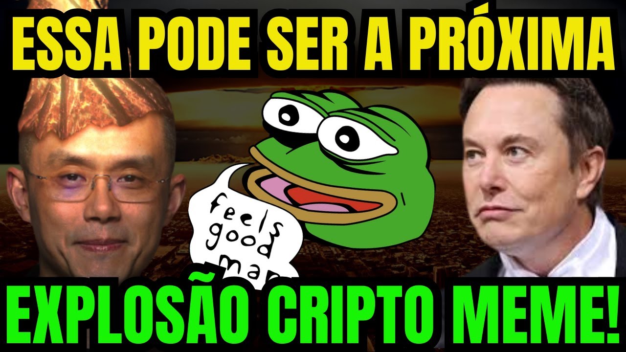 ESSA PODE SER A PRÓXIMA EXPLOSÃO CRIPTO! PEPE MEME - YouTube