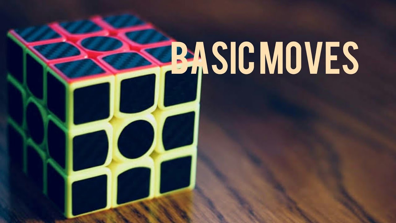 BASIC MOVES OF A 3*3 RUBIKS CUBE - YouTube