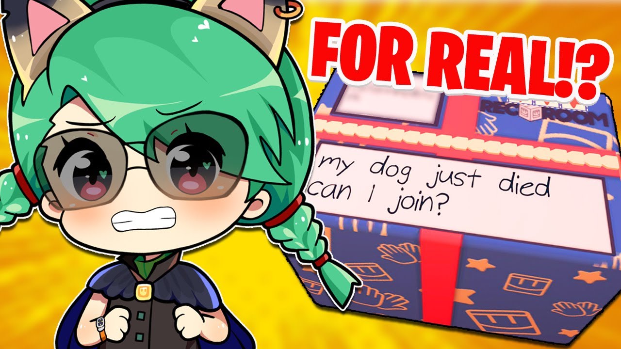 Reading WEIRD Gift Box Messages | Rec Room - YouTube