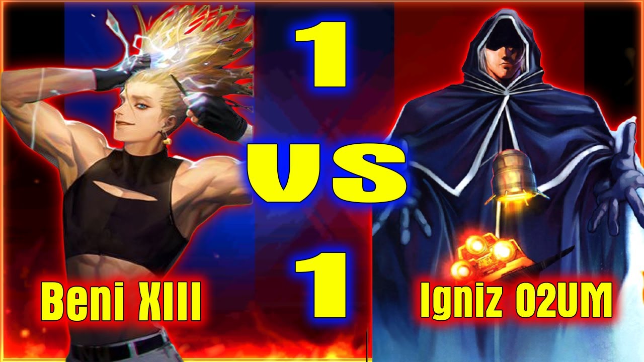 KOF'98UMOL - Tưởng Igniz 02UM thế nào, Benimaru XIII chấp đánh 1 tay ...