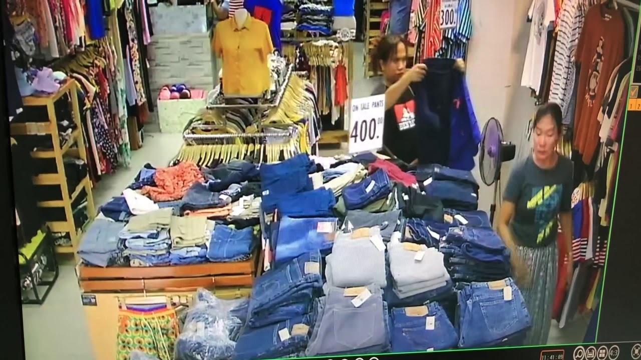 Professional Shoplifter in Philippines - YouTube