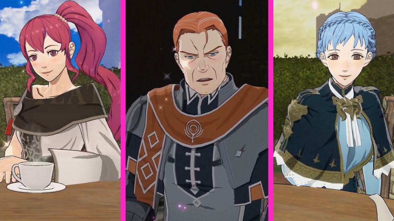 Tea Time All Characters (+ DLC) | Fire Emblem: Three Houses (Nintendo ...