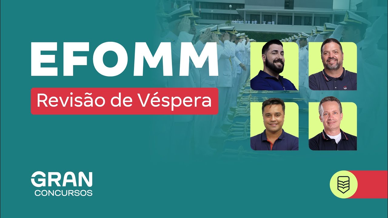 Concurso EFOMM: Revisão de Véspera - YouTube