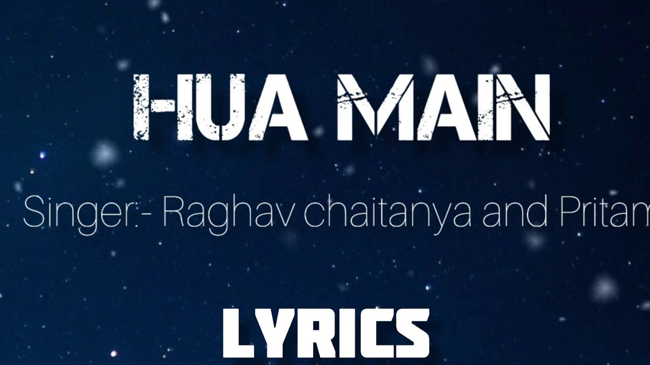 Hua main | Animal | (Lyrics) Ranbir Kapoor | Rashmika M | Sandeep V ...