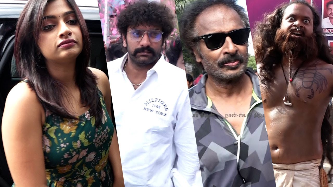 Actor Arulnidhi,bigg boss archana,Arun Pandian Demonte Colony 2 Movie ...