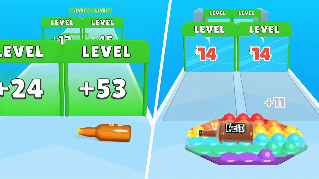 FRAGILE ROLL 3D - Sandwich Runner Poop Satisfying Mobile Game ...