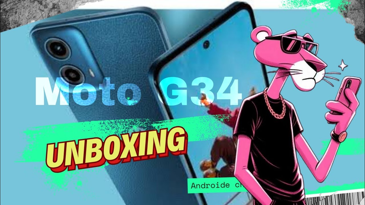 Moto g34 | Unboxing y características - YouTube