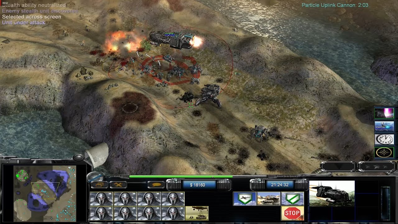 C&C Generals Contra 009 Cybernetic general vs Demolition general[Hard ...