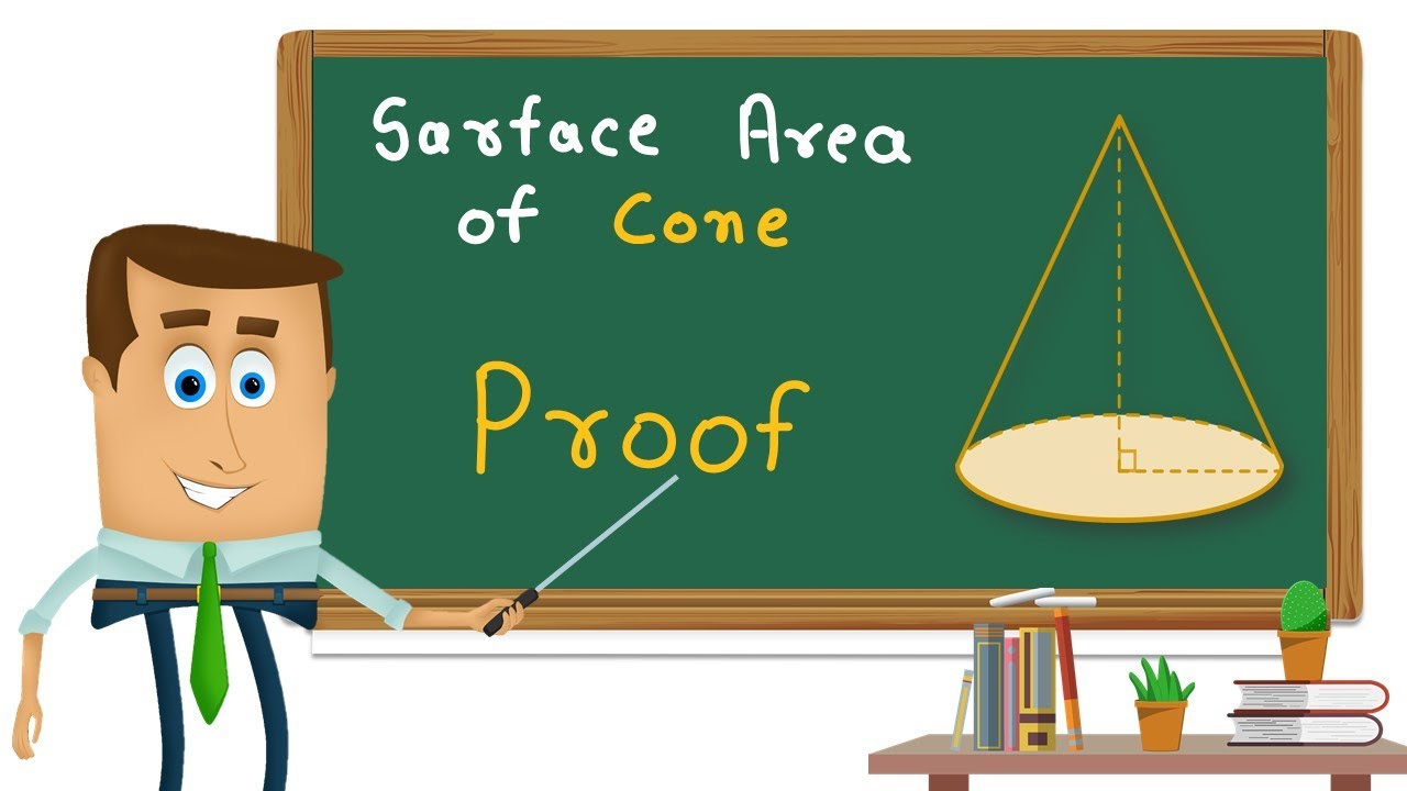 Proof of Surface Area Of Cone | Curved Surface Area of Cone πrl | Total ...