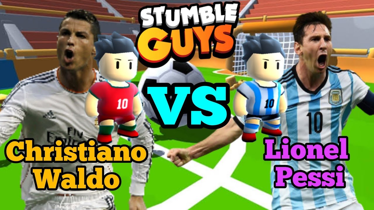 CHRISTIANO WALDO VS LIONEL PESSI. Duelo de Skins en STUMBLE GUYS ...