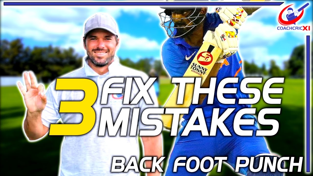 Back Foot Punch Mistakes - Back Foot Punch Drills - Fix these 3 ...