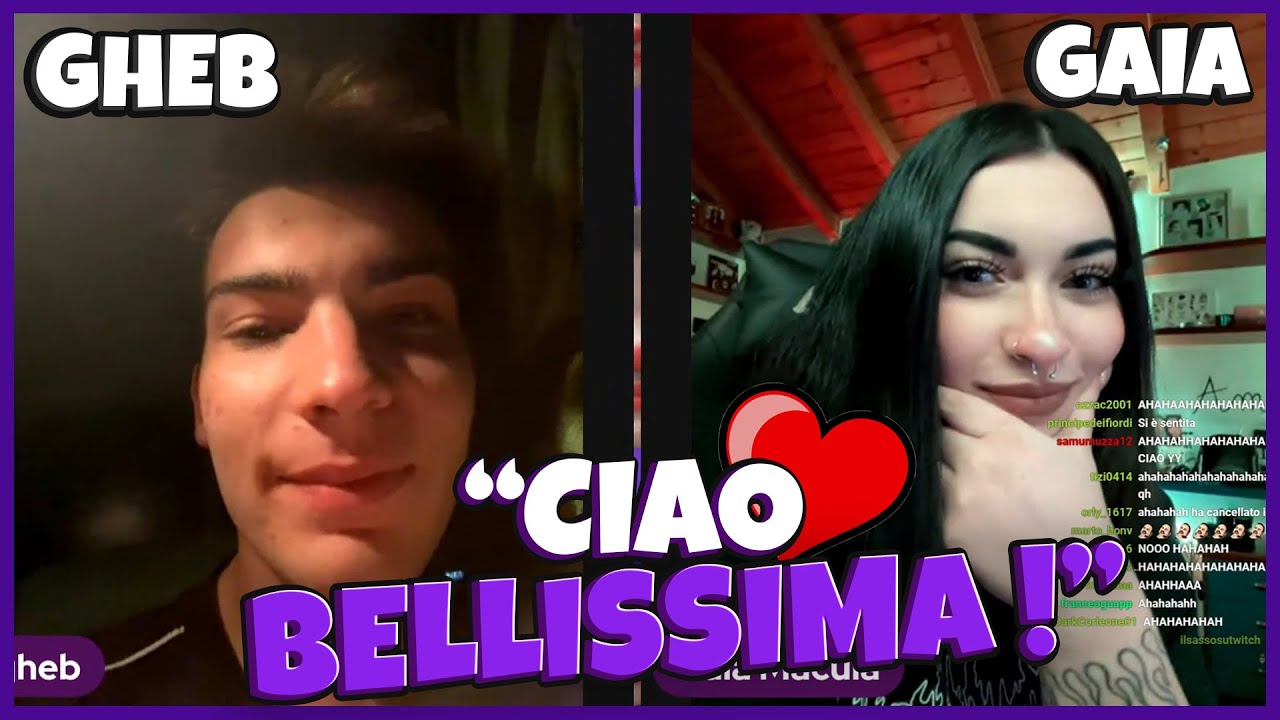 Il Gabbrone conosce una ragazza in live da GrenBaud ! | Live Twitch ...