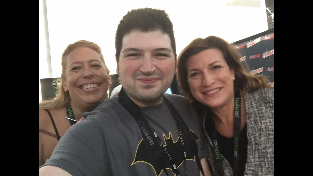 NYCC 2016 Batman and Bill Interview With Athena Finger and Alethia ...