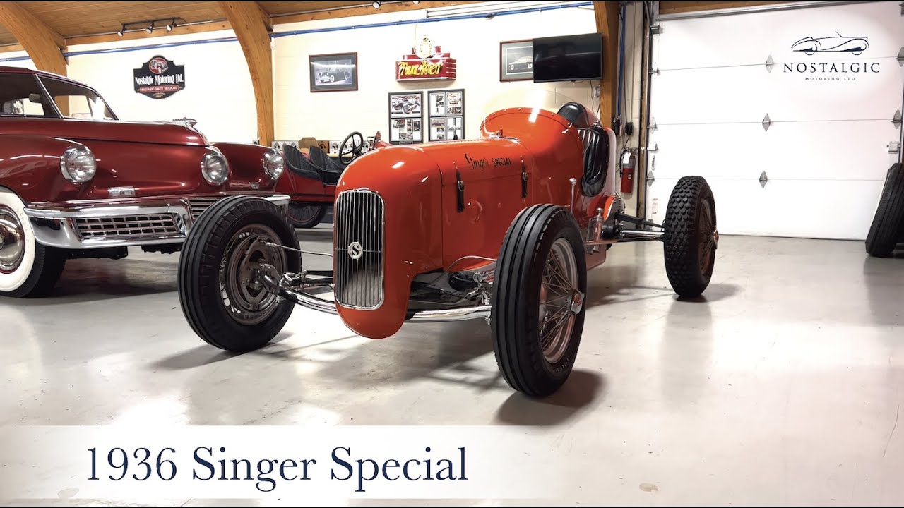 1936 Singer Special: A Racing Car From A Different Era - YouTube