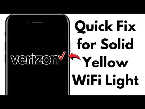 VERIZON WIFI EXTENDER SOLID YELLOW LIGHT FIX 2025 – EASY & WORKING ...