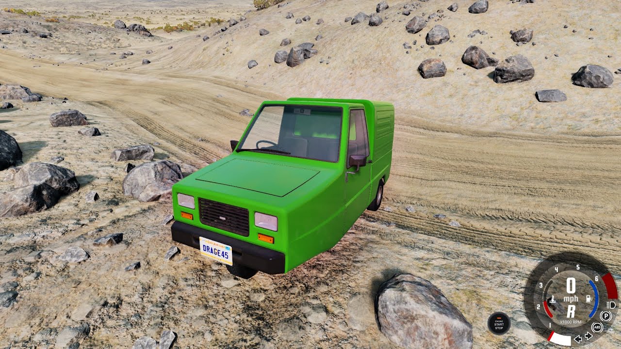 This Three-Wheeler Vehicle is Real Fun | BeamNG.drive (Gamepad Gameplay ...