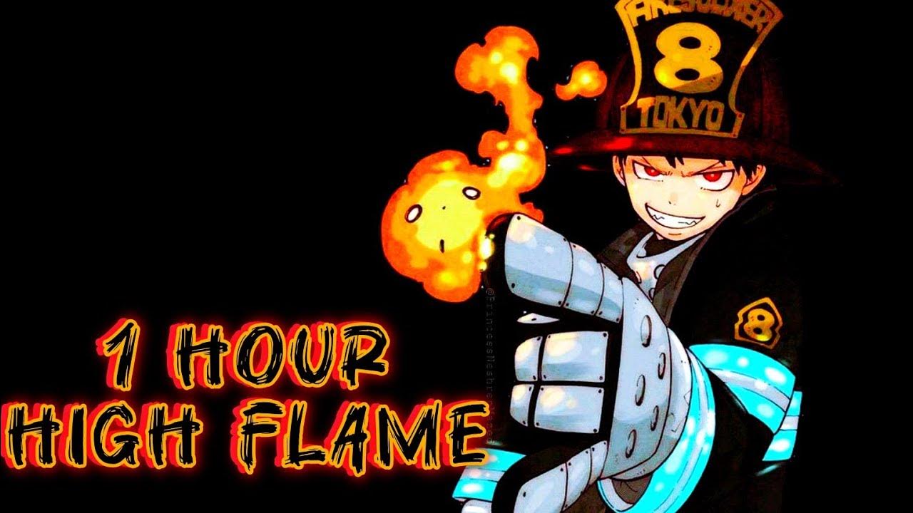 [1 Hour]「Tsuyobi」by Queen Bee | Fire Force Season 3 Full Opening Song | High Flame - YouTube