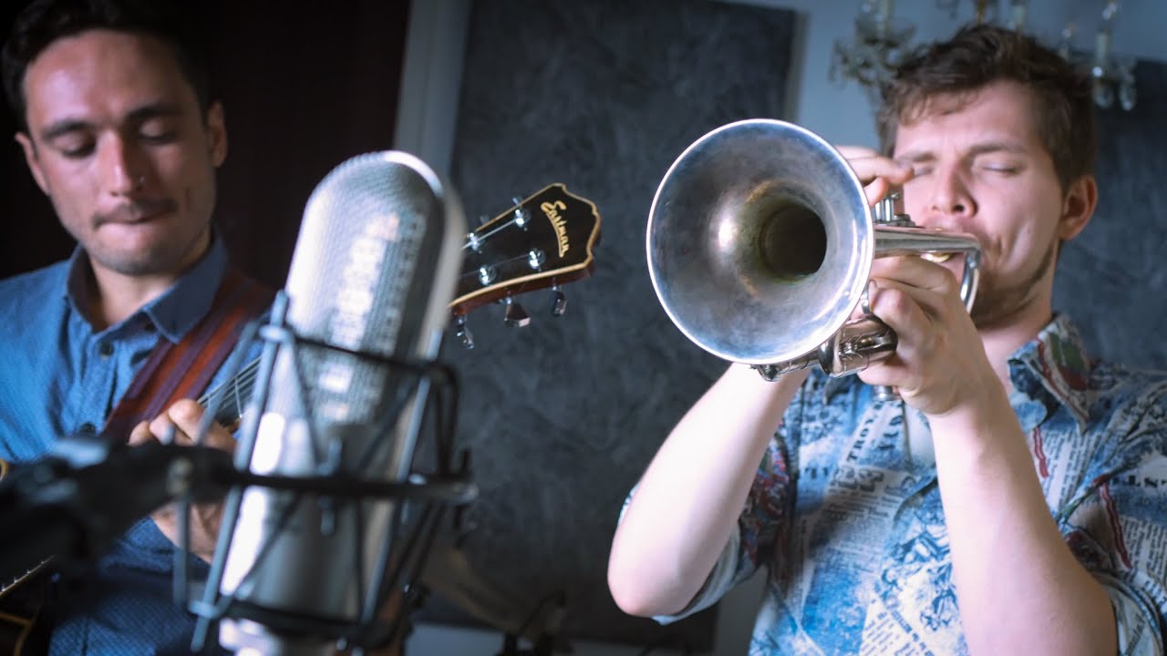 Sunny Side of The Street- Kyle Windjack and Wes Carroll - YouTube