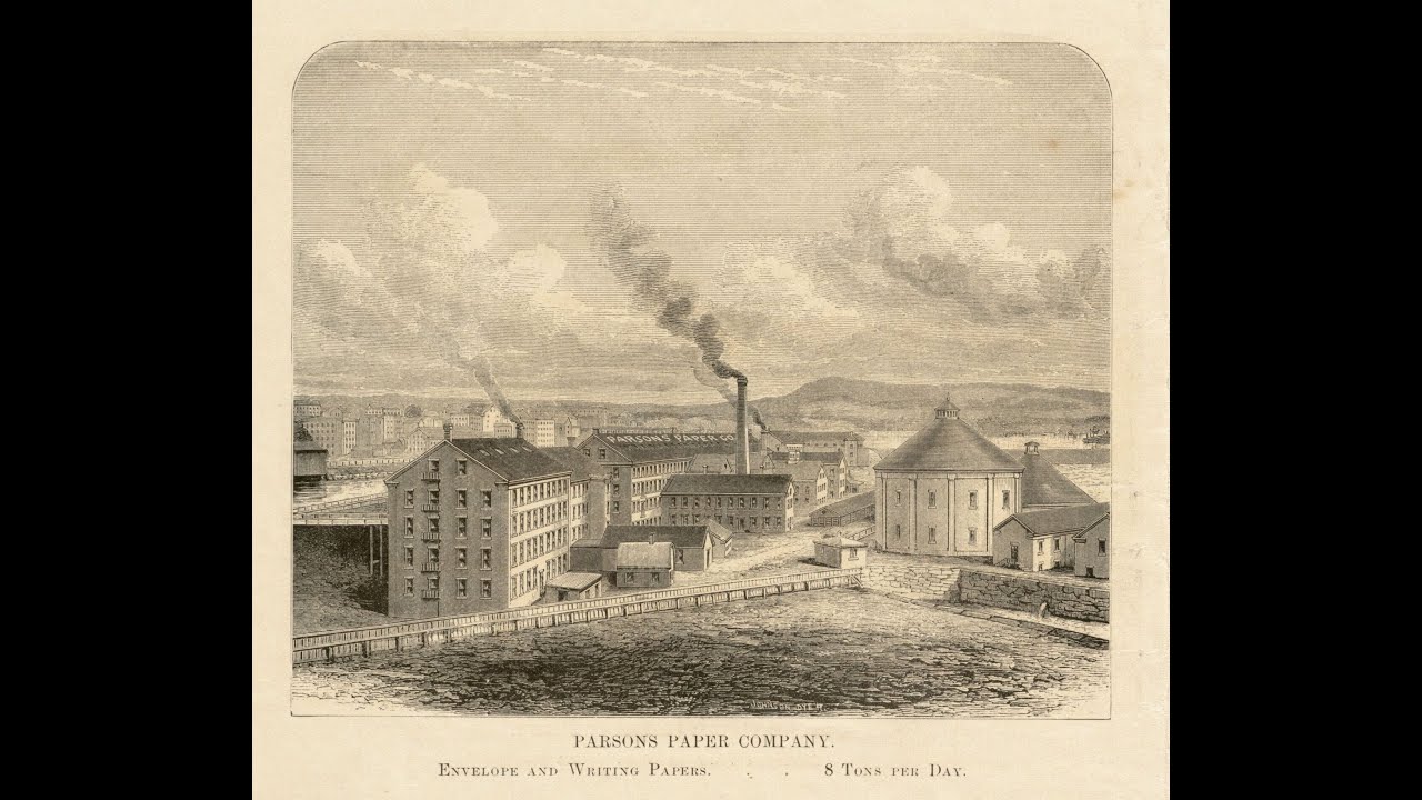 Podcast about the Parsons Paper Mill of Holyoke Massachusetts - YouTube