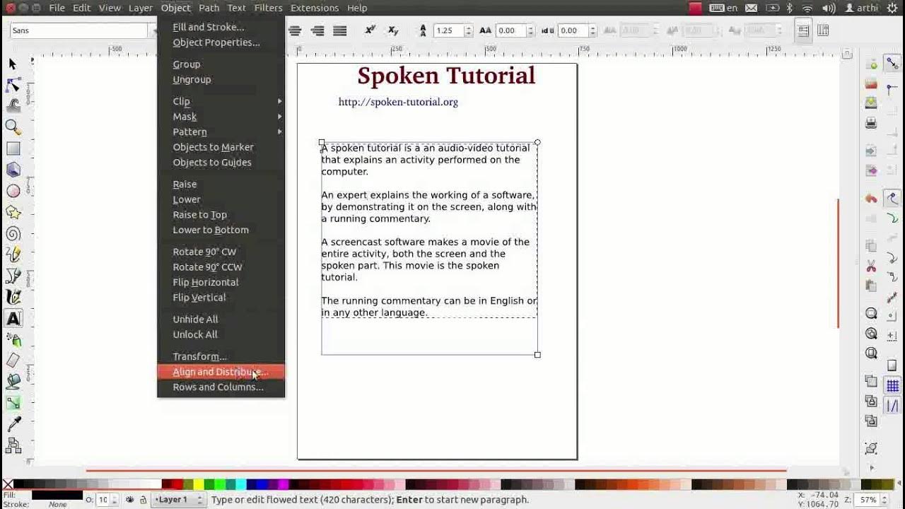 Create and Format Text - English - YouTube