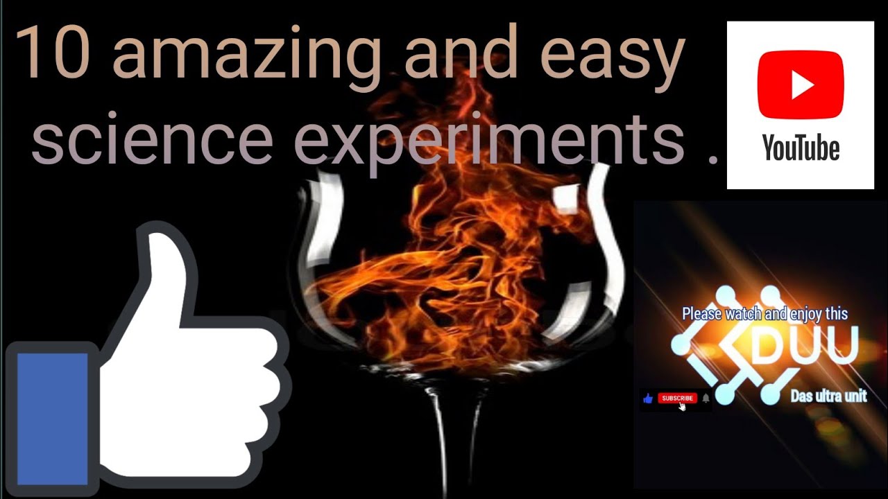 10 Amazing & easy science experiments || 10 Easy science experiments ...