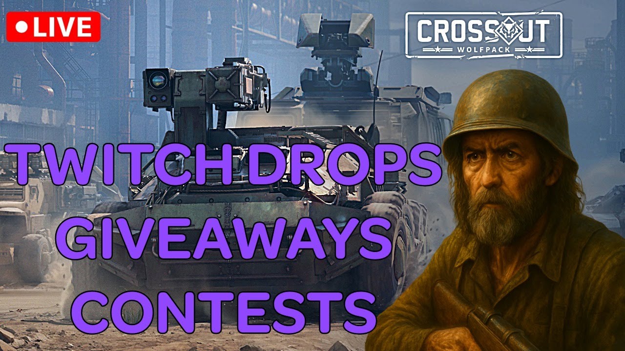 Wave 2 Crossout Twitch Drops Day 1 | Wolfpack Battlepass | Customs W ...