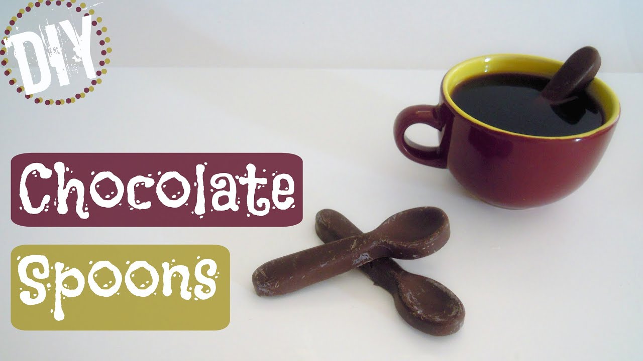 DIY Chocolate Spoons - YouTube