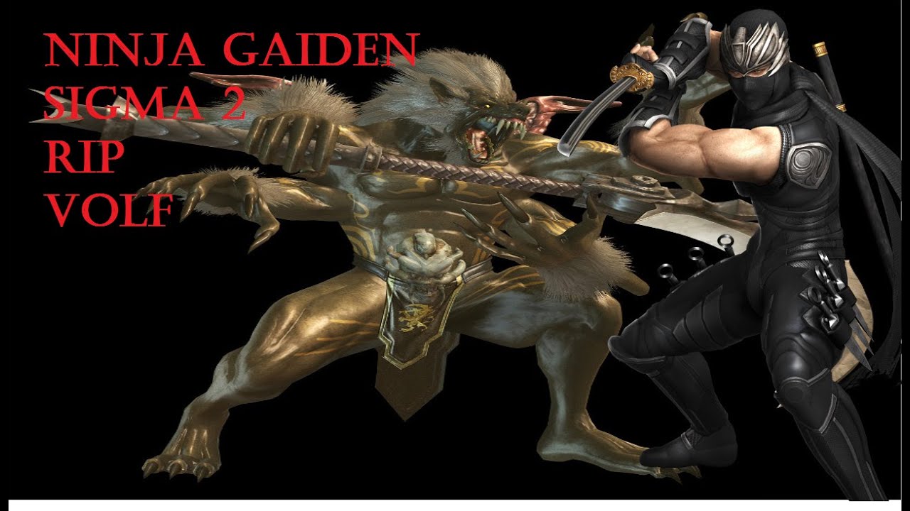 Ninja Gaiden Sigma 2 RIP Volf - YouTube