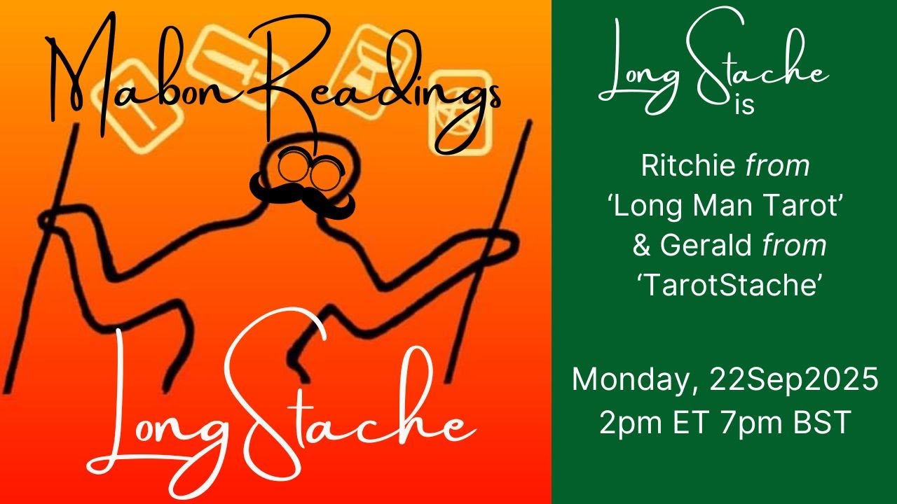 LongStache Mabon Readings 2025 Autumnal Equinox Live Tarot (Simulcast ...