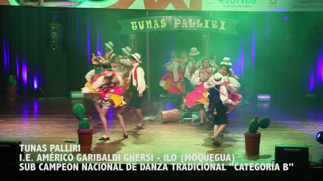 TUNAS PALLARI - IE AMÉRICO GARIBALDI GHERSI - ILO PERÚ - YouTube