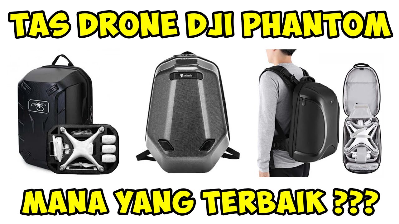 Review tas drone dji phantom 4 - YouTube