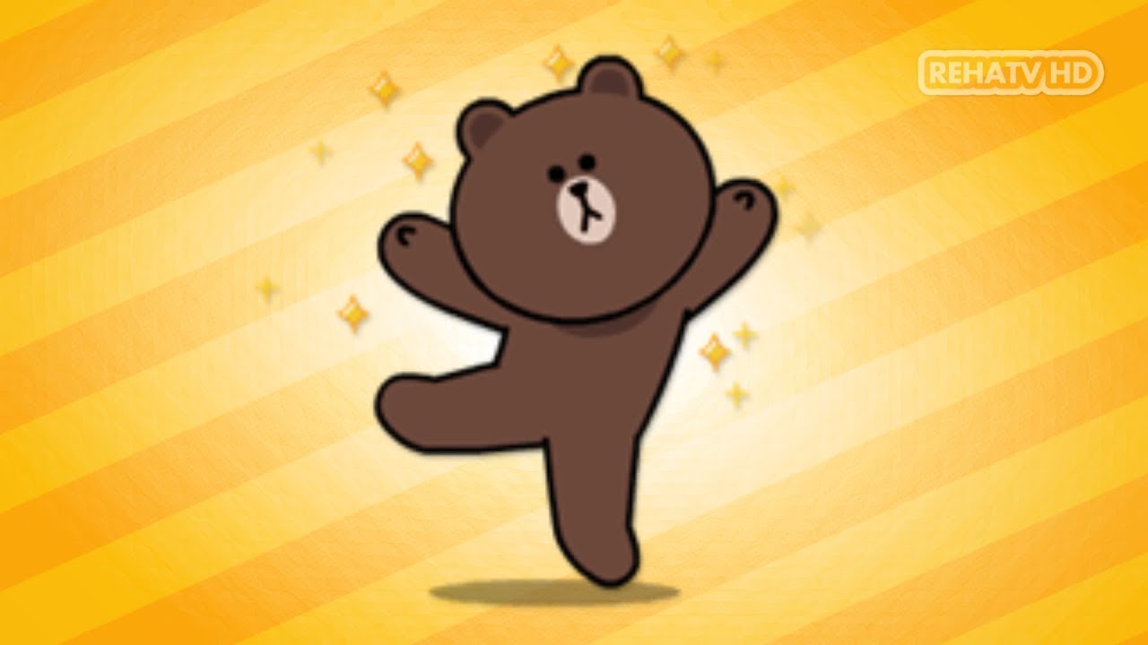 라인 프렌즈 스티커 LINE FRIENDS ANIMATED STICKERS - YouTube