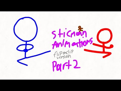 Stickman #2 Flipaclip animations (Really bad) - YouTube