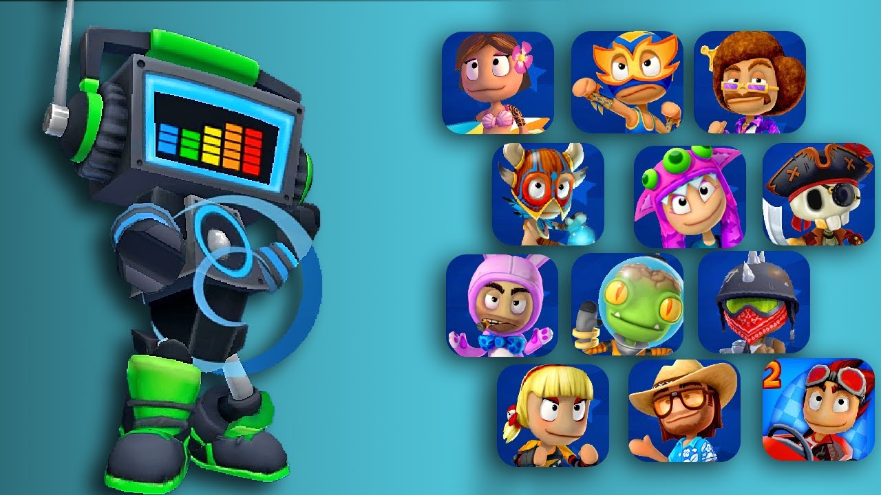 Beat Bot Vs All Drivers | Beach Buggy Racing 2 #16 - YouTube