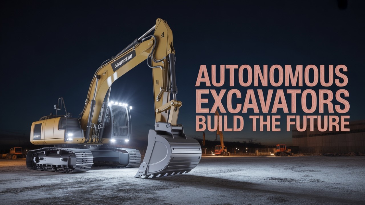 Autonomous Excavators Transform Construction Industry 2025 - YouTube