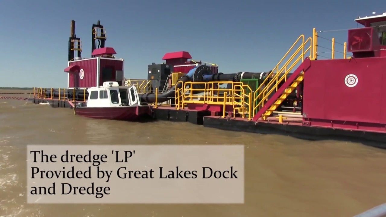 2016 John Redmond Reservoir Dredging Project in Kansas - YouTube