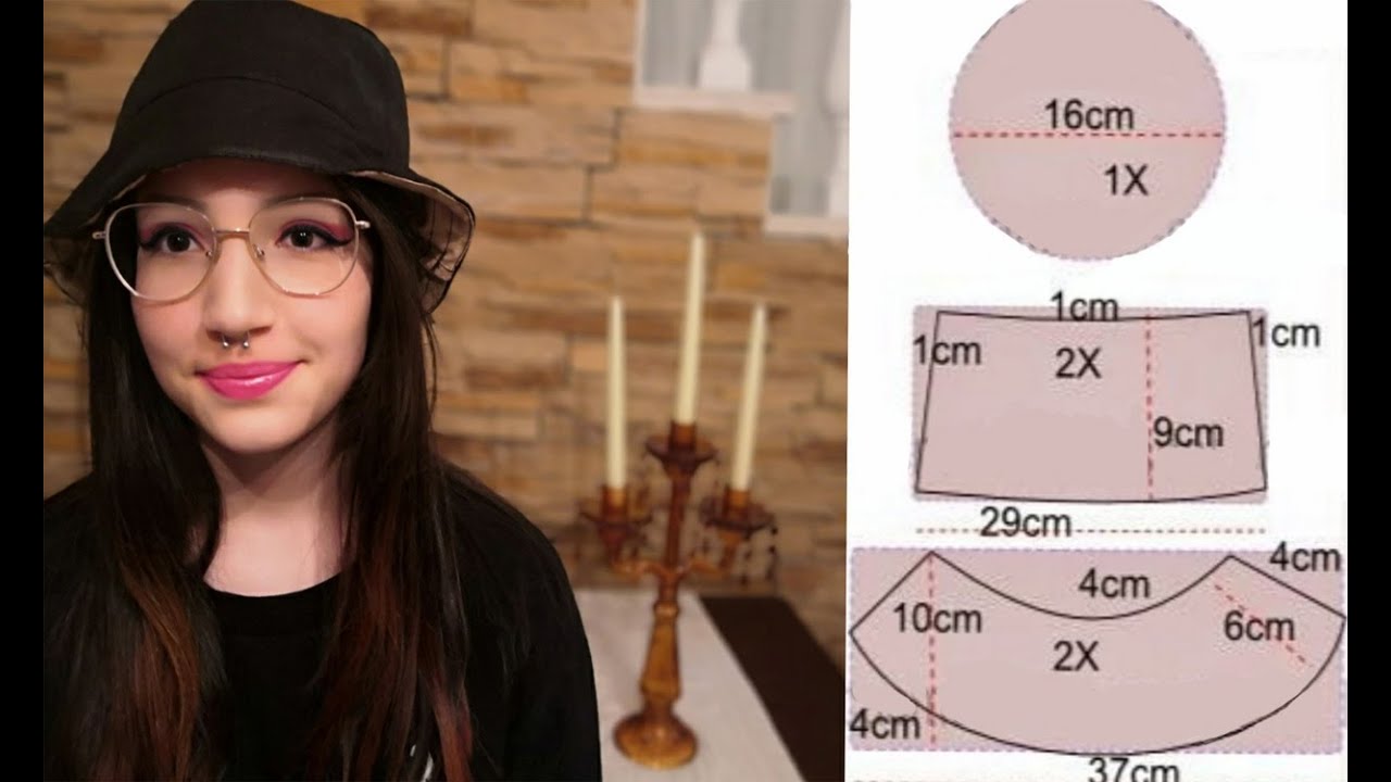 DIY/CÓMO HACER UN GORRO PESCADOR/ CON PATRONES GRATIS/TALLA S - YouTube