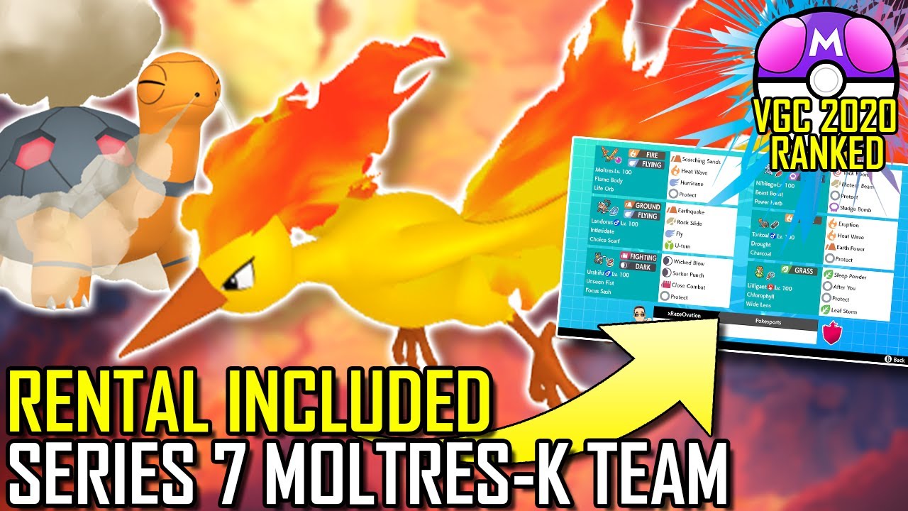 SERIES 7 MOLTRES TEAM | VGC 2021 | Pokémon Sword & Shield - Pokésports ...