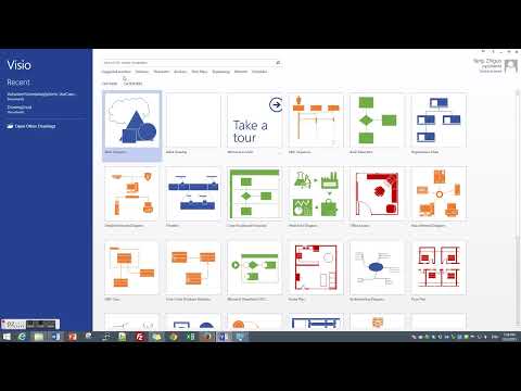Open Uml Sequence Diagram In Visio 2013 - Youtube