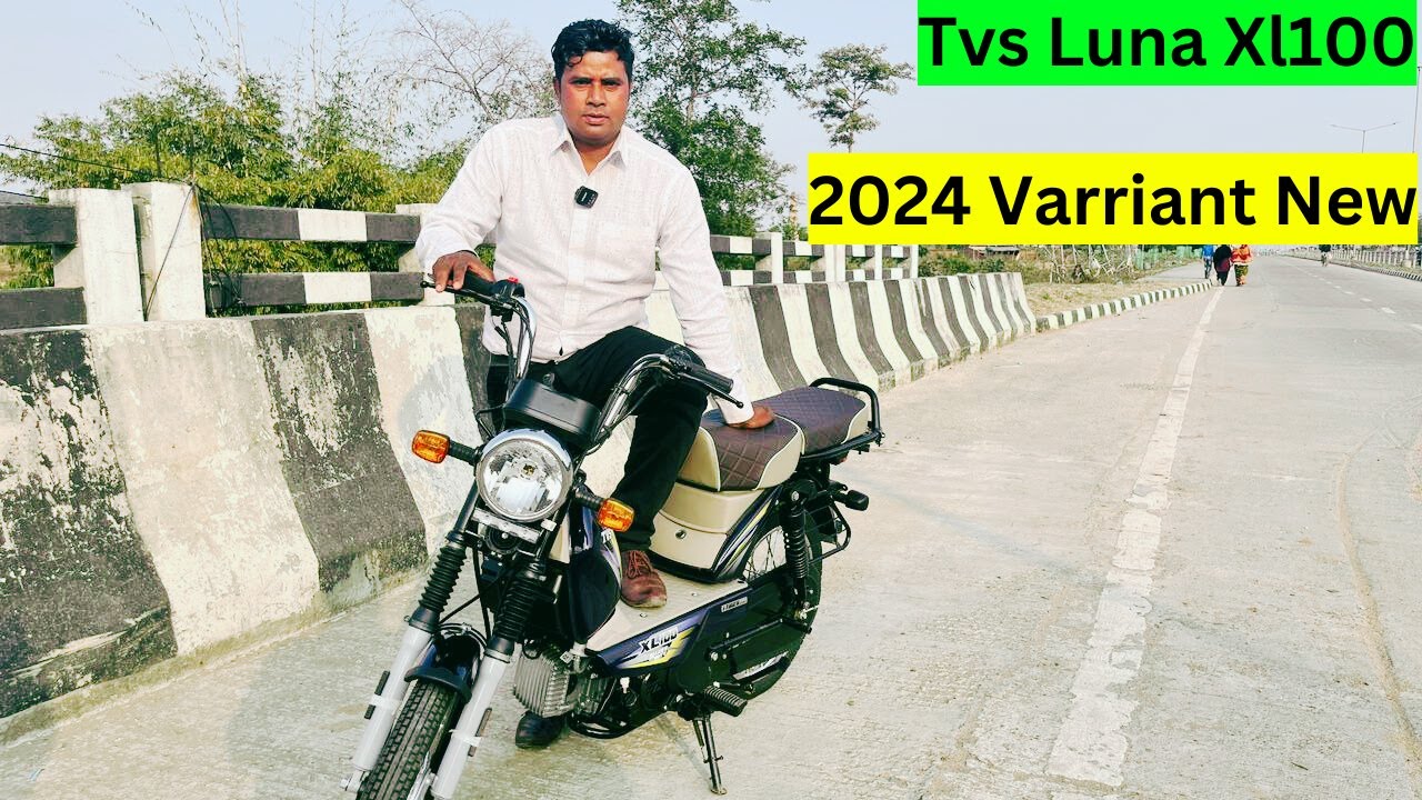 2023 Tvs XL 100 LUNA New Model || All Model Full Detailed Review in ...