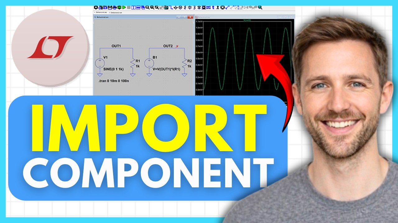 How To IMPORT New Component For Simulation In LTspice (EASY) 2026 - YouTube