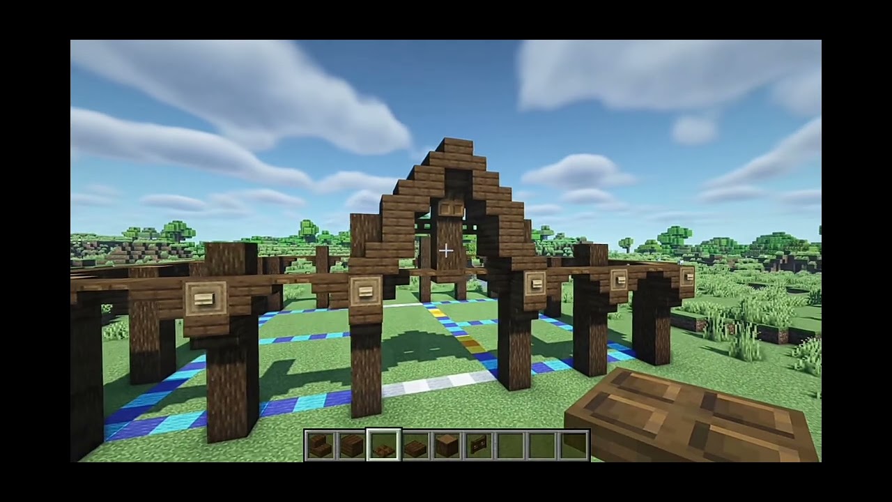 Vă prezint cum ce face un hambar pe Minecraft și mar ajuta cu un like ...