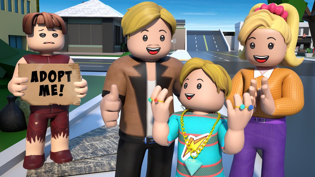 ROBLOX Brookhaven 🏡RP: POOR Child Adopted By RICH Family | Roblox Edric ...